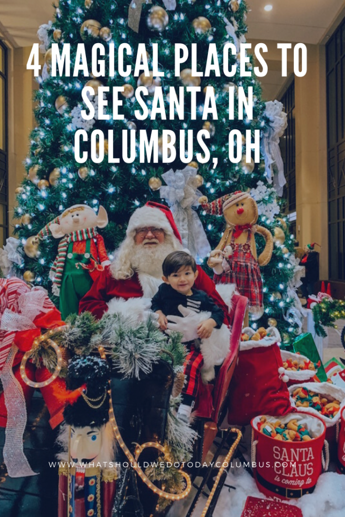 4 Magical Places to See Santa in Columbus