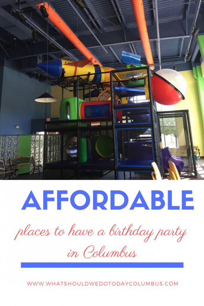 Affordable Places to Have a Kid's Birthday Party in Columbus