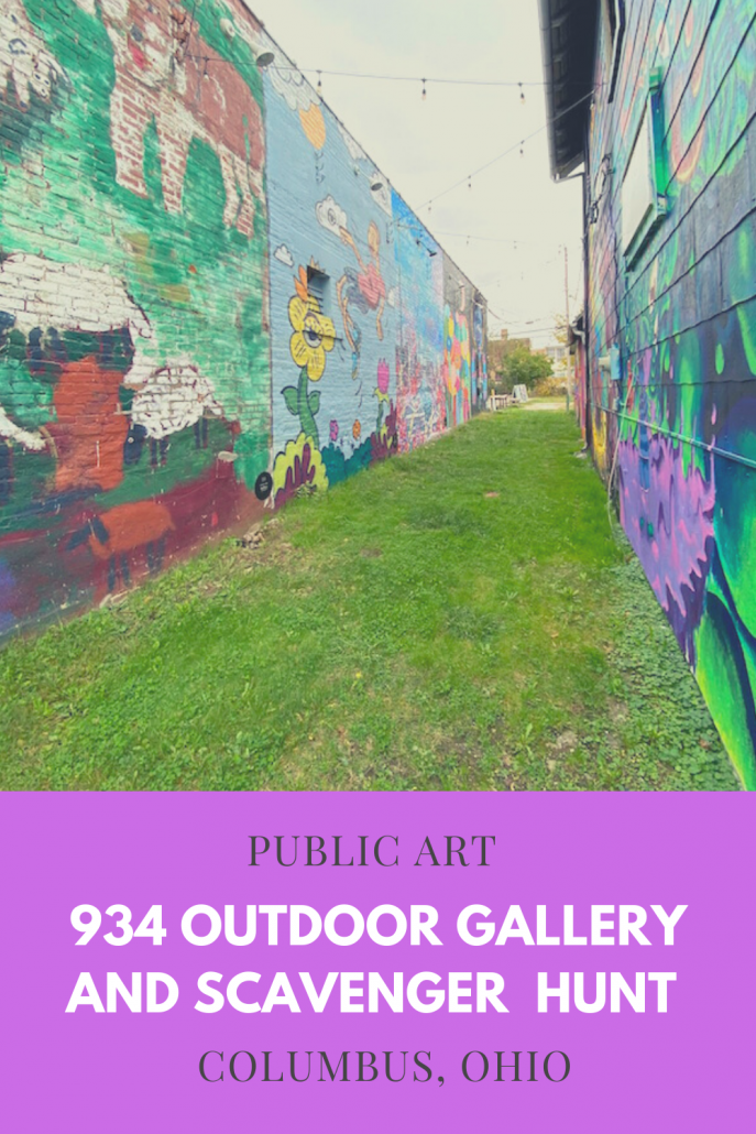 The 934 Outdoor Gallery and Scavenger Hunt will Brighten Your Day