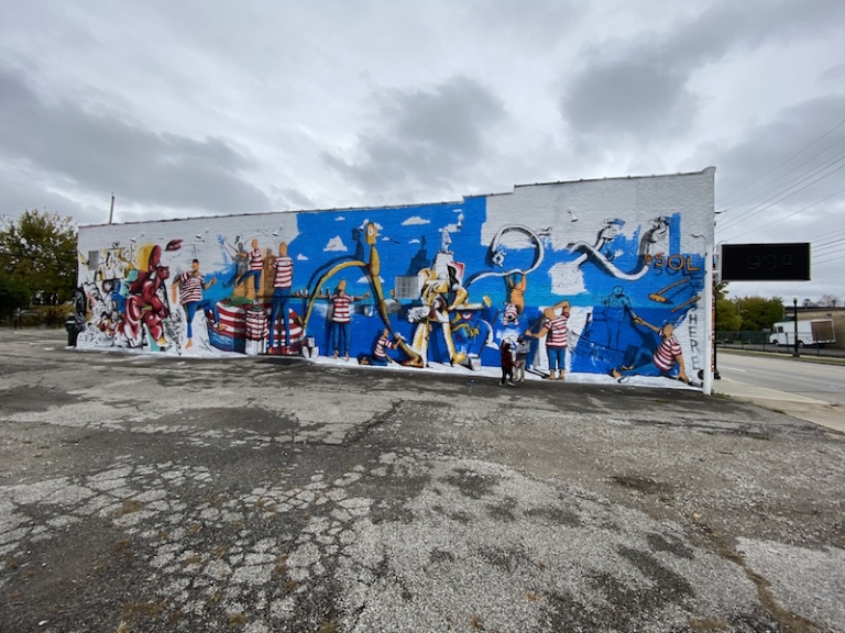 The 934 Outdoor Gallery and Scavenger Hunt will Brighten Your Day