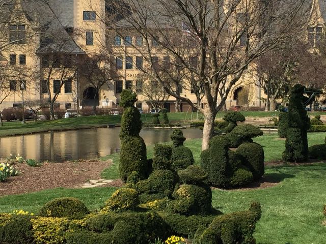 Topiary Park in Columbus, Ohio Brings Fine Art to Life