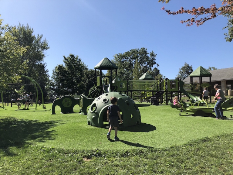 Cowling Park is an Amazing Accessible Playground in London, Ohio!